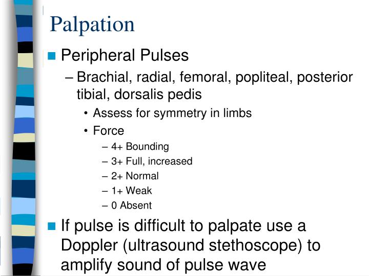 PPT - Heart/Neck Vessels & Peripheral Vascular/Lymphatics PowerPoint ...