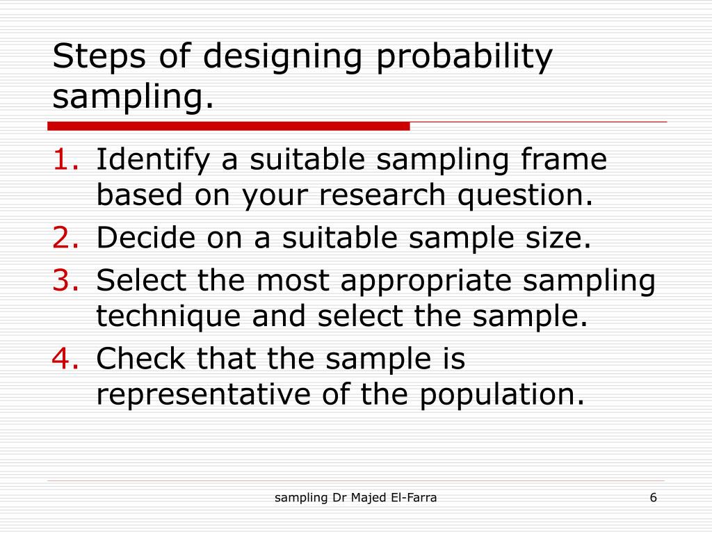 PPT - Selecting samples PowerPoint Presentation, free download - ID:4073546