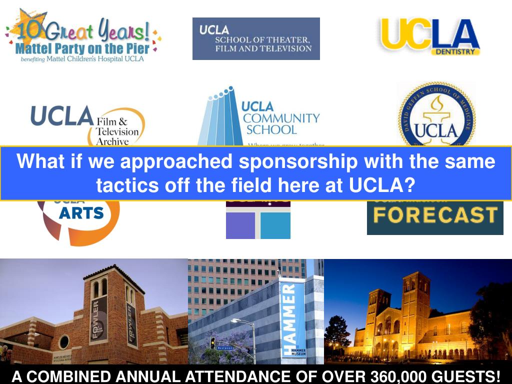 PPT - Integrated Marketing Opportunities At UCLA Or “Sponsorship 101 ...