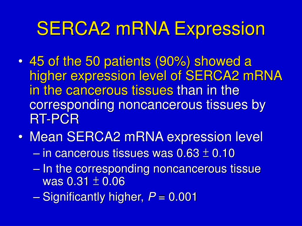 PPT - Sarco/Endoplasmic Reticulum Calcium-ATPase 2 Expression as a ...