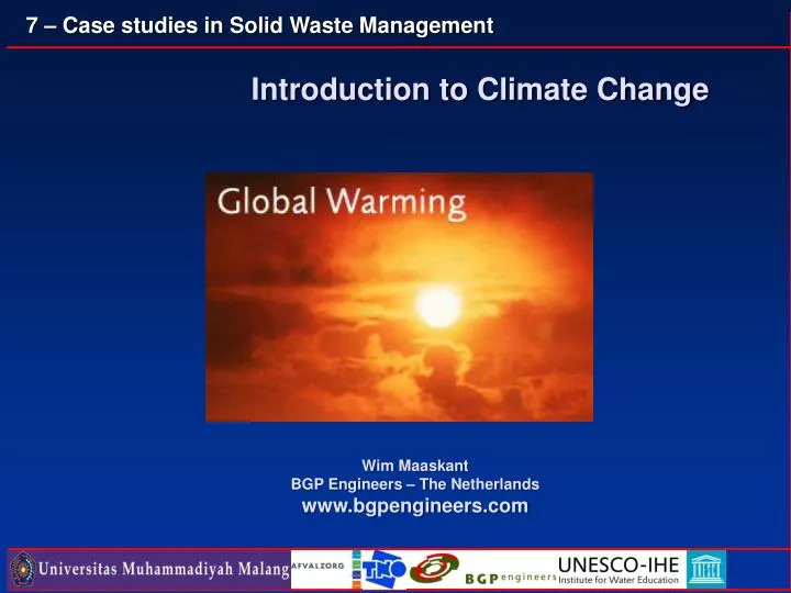 PPT - Introduction to Climate Change PowerPoint Presentation, free ...
