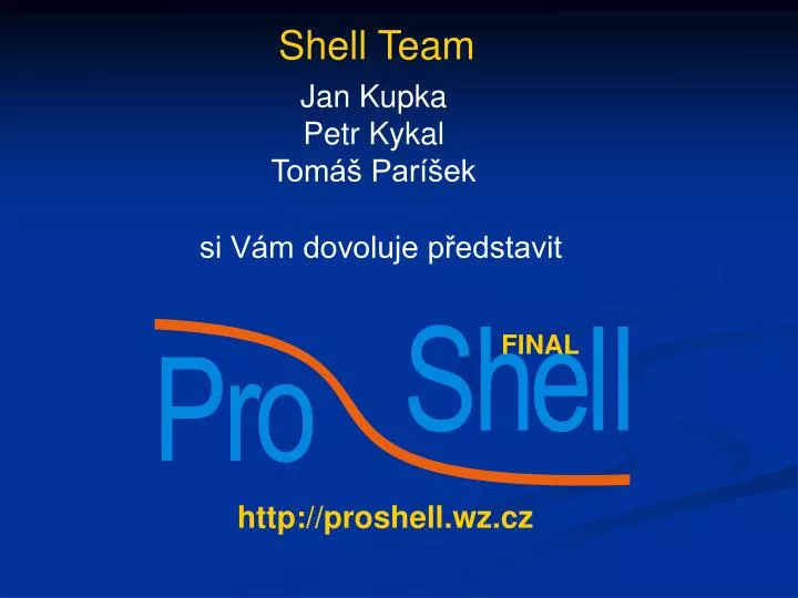 PPT - Shell Team PowerPoint Presentation, free download - ID:4075101