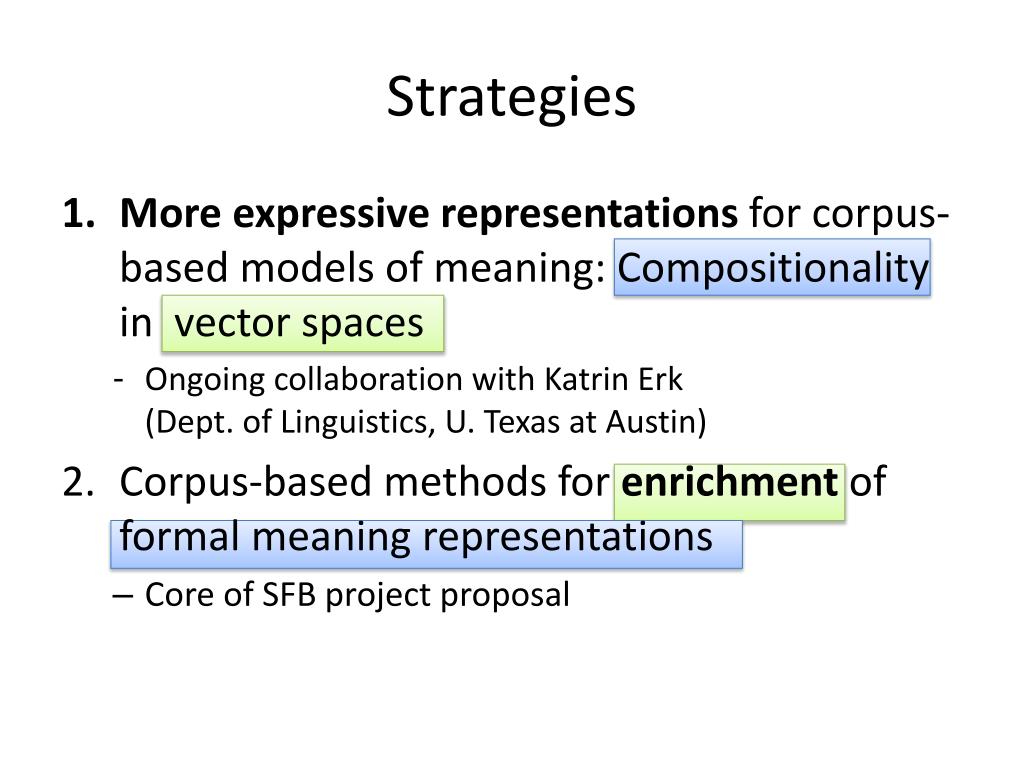PPT - The interface between model-theoretic and corpus-based semantics ... PPT - The interface between model-theoretic and corpus-based semantics ...