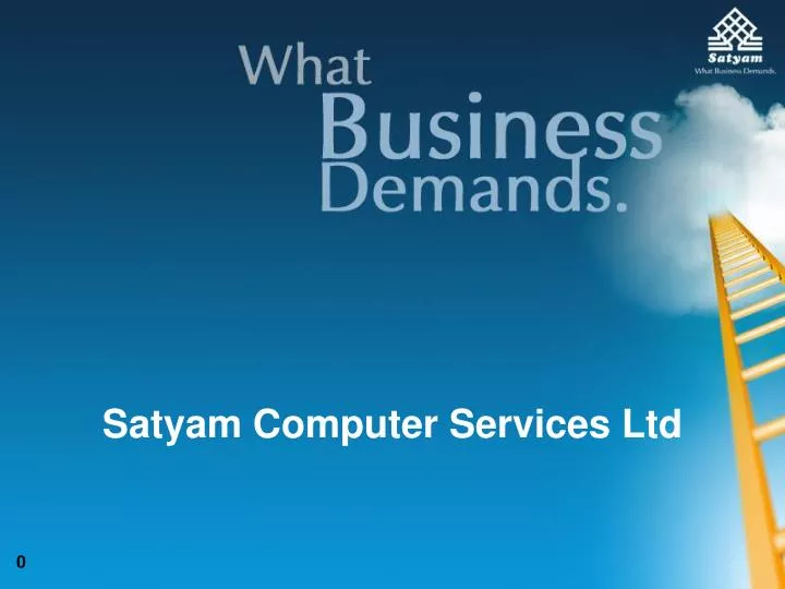 PPT - Satyam Computer Services Ltd PowerPoint Presentation, free download - ID:4076769
