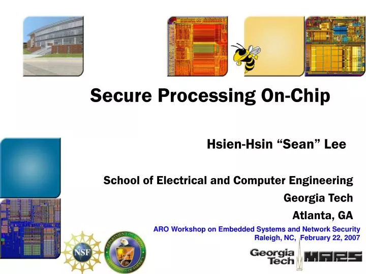 PPT - Secure Processing On-Chip PowerPoint Presentation, free download ...