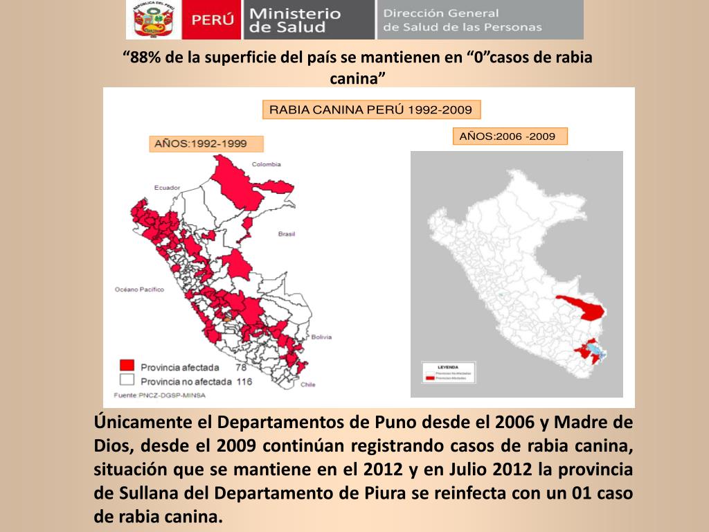 PPT - DECLARACIÓN Y MANTENIMIENTO DE TERRITORIOS LIBRES DE RABIA EN EL ...