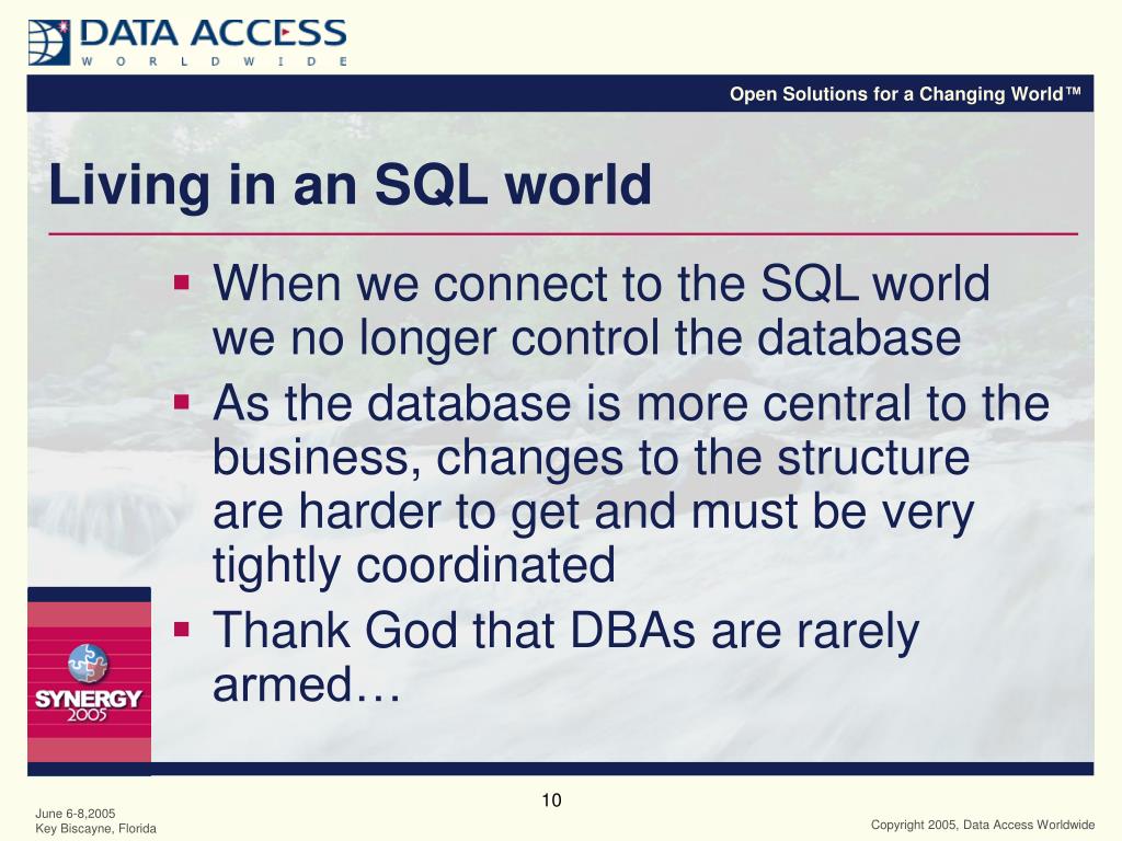Ppt Techniques For Using Visual Dataflex With Sql Databases Powerpoint Presentation Id4080168