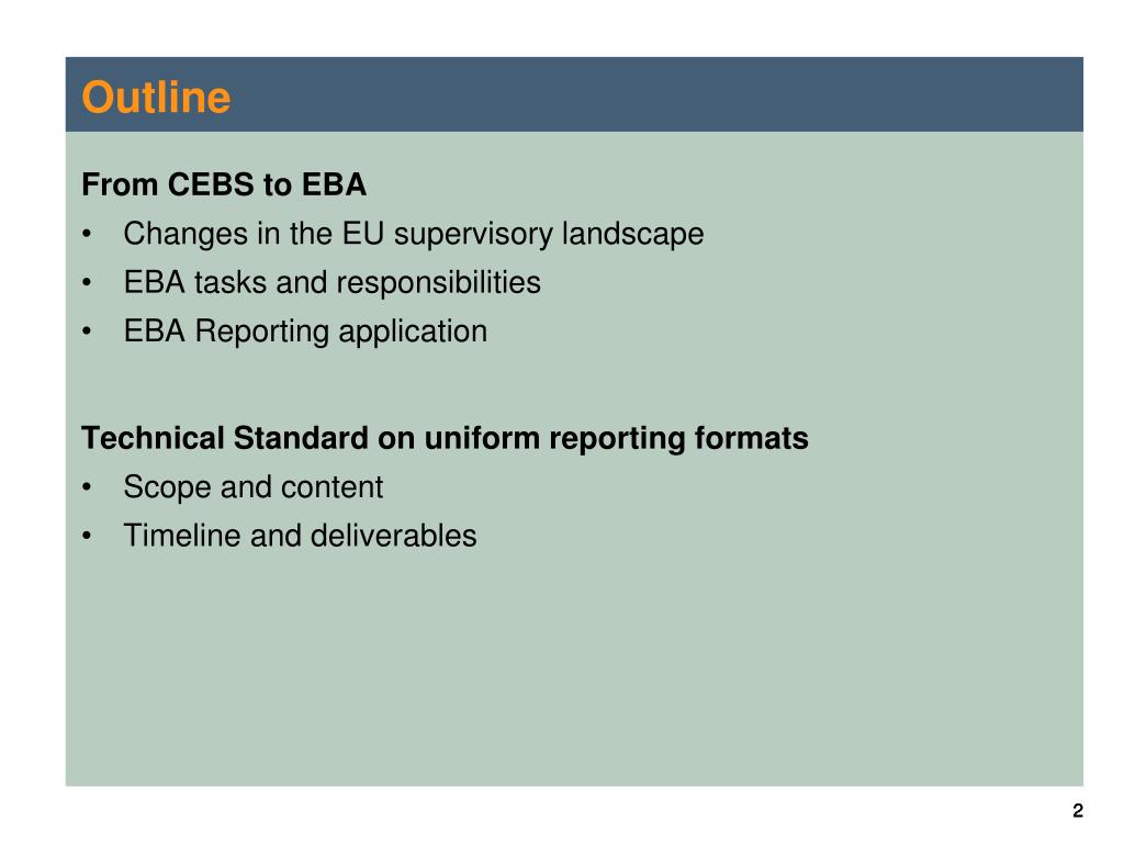 PPT - The European Banking Authority PowerPoint Presentation, free ...
