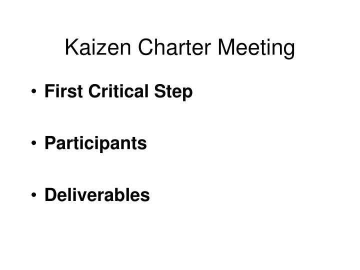 PPT - Kaizen Events PowerPoint Presentation - ID:4080453