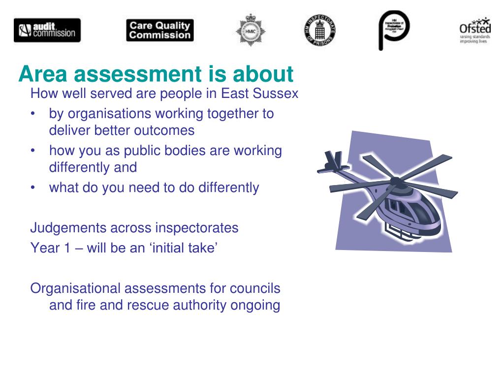 PPT - Area Assessment in East Sussex July 2009 Emerging Thinking ...