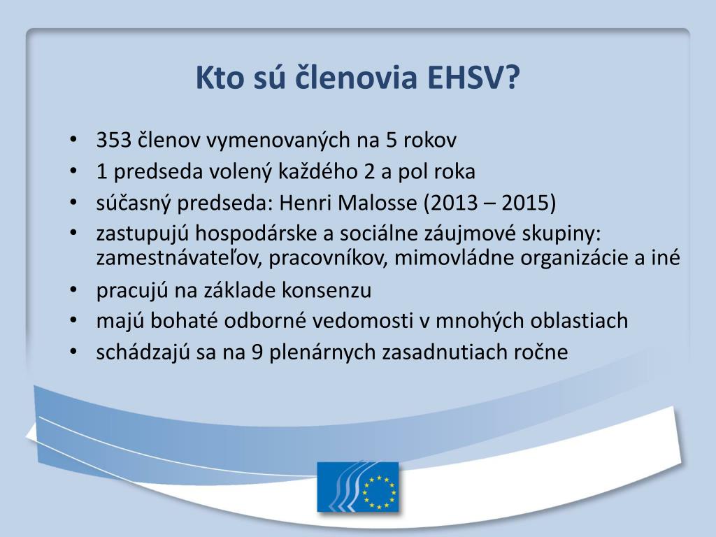 PPT - Európsky hospodársky a sociálny výbor PowerPoint Presentation ...