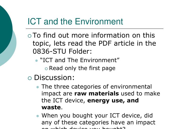 PPT - Unit 1-Introduction to ICT PowerPoint Presentation - ID:4082744