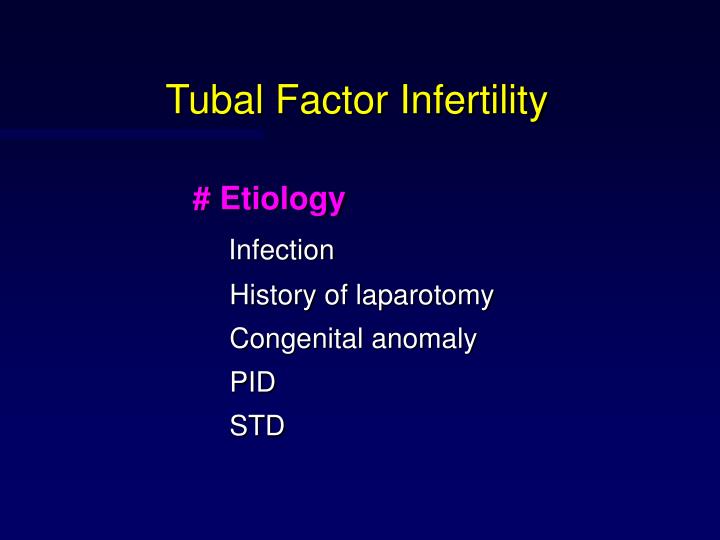 PPT - Tuboplasty vs. IVF - ET PowerPoint Presentation - ID:4082819