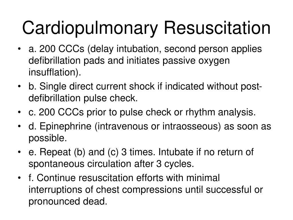 PPT - Cardio-Pulmonary Cerebral Resuscitation PowerPoint Presentation ...