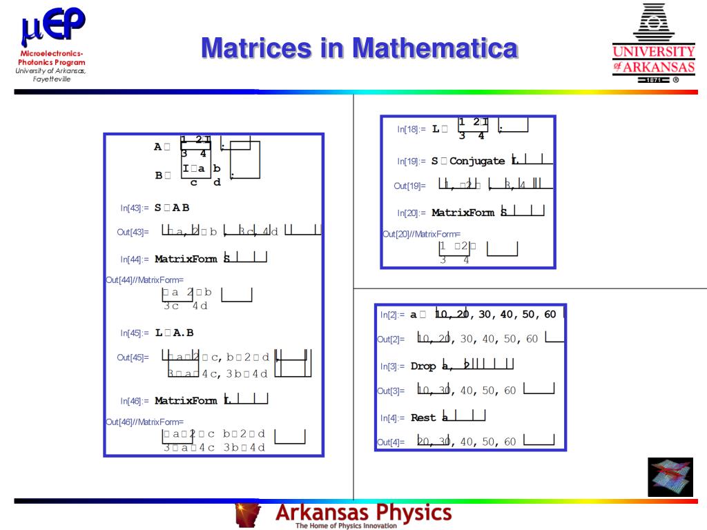 Ppt Nanostructure Modeling An Introduction To Mathematica Programming Powerpoint Presentation