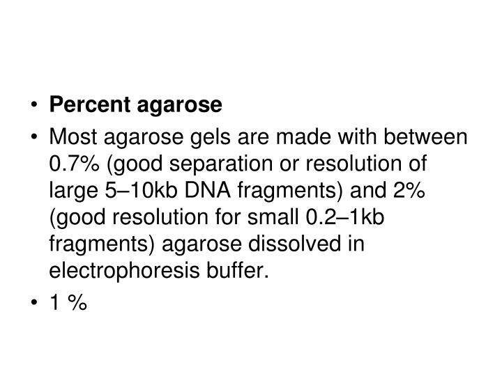PPT - Agarose gel electrophoresis PowerPoint Presentation - ID:4083129