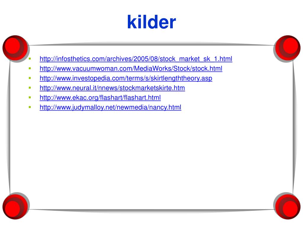 PPT - stock market skirt - en kort pp-presentasjon av Tuva Otterlei ...