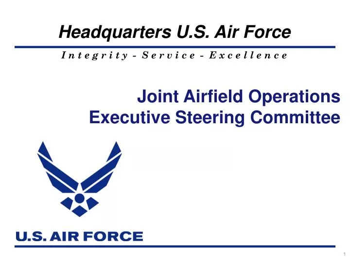 PPT - Joint Airfield Operations Executive Steering Committee PowerPoint ...