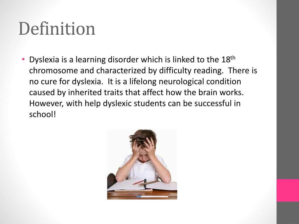 PPT - Dyslexia PowerPoint Presentation, free download - ID:4085200