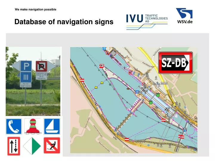PPT - Database of navigation signs PowerPoint Presentation, free ...