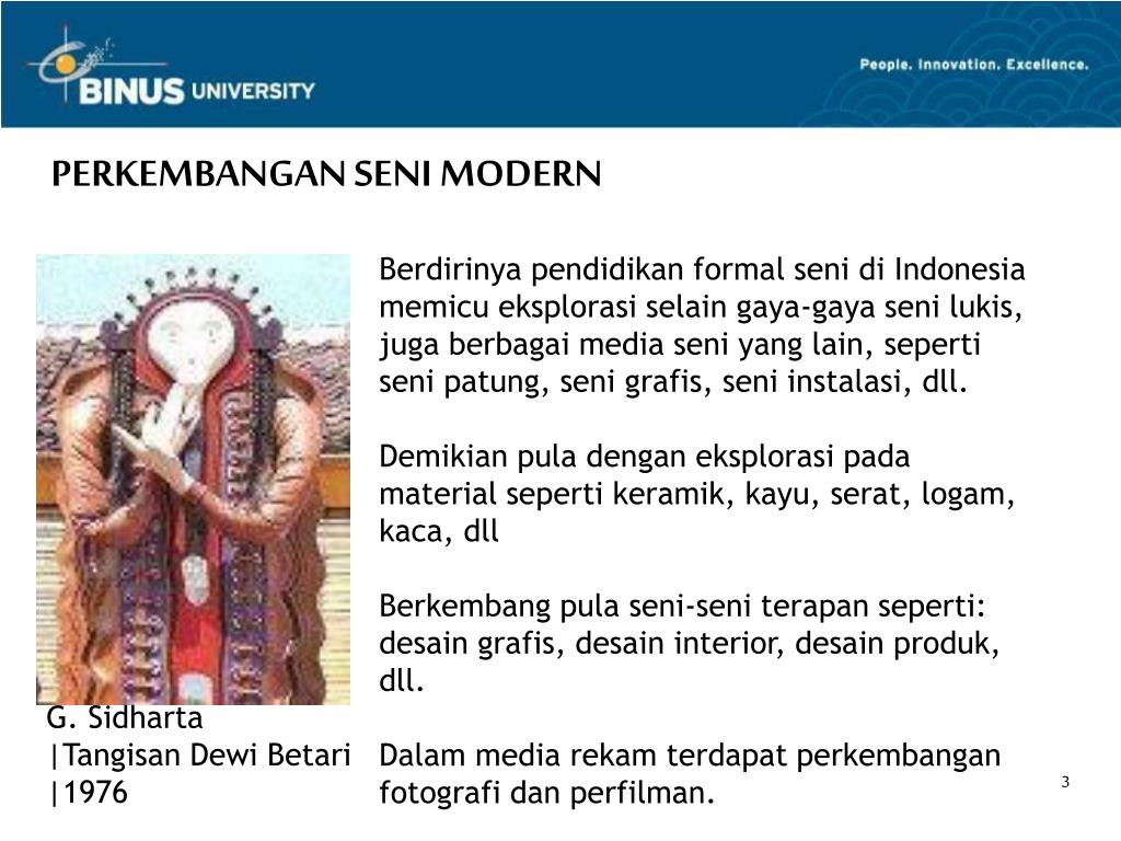 PPT - Perkembangan Gaya Seni Rupa Modern dan Perluasan Kegiatan Bidang ...