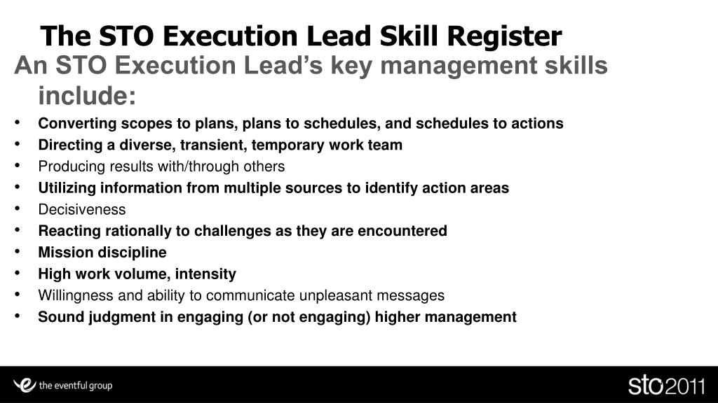 PPT - Fundamental Objectives: Boot Camp for STO Leadership PowerPoint ...