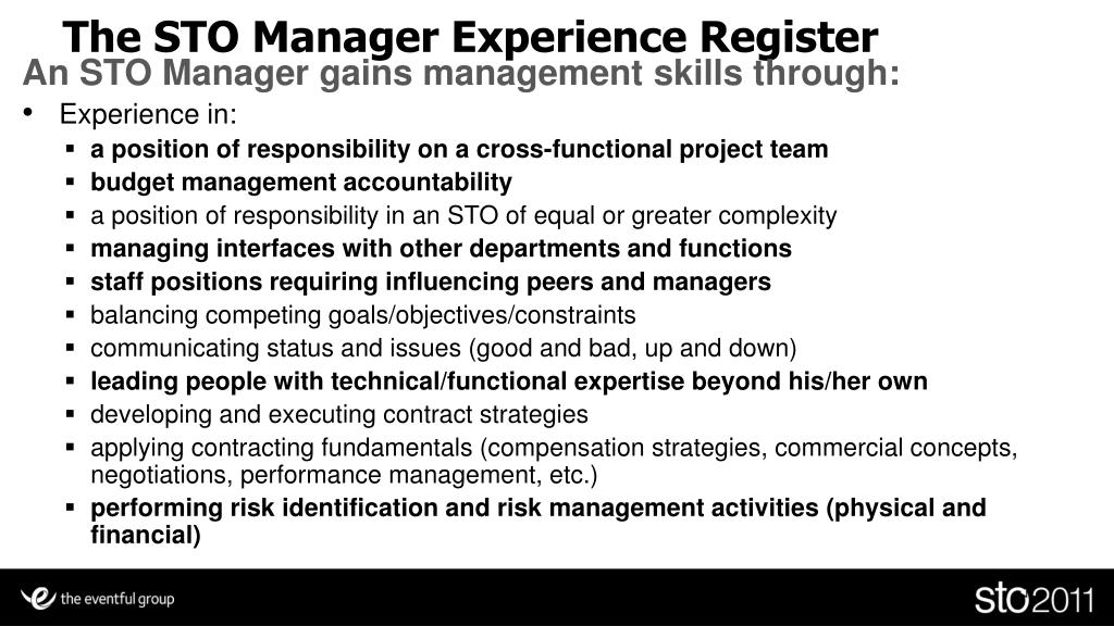 PPT - Fundamental Objectives: Boot Camp for STO Leadership PowerPoint ...