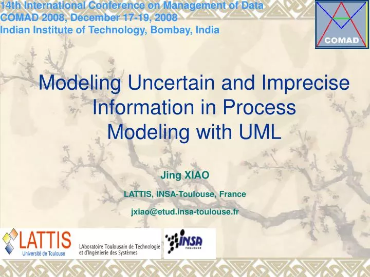 PPT - Modeling Uncertain and Imprecise Information in Process Modeling with UML PowerPoint ...
