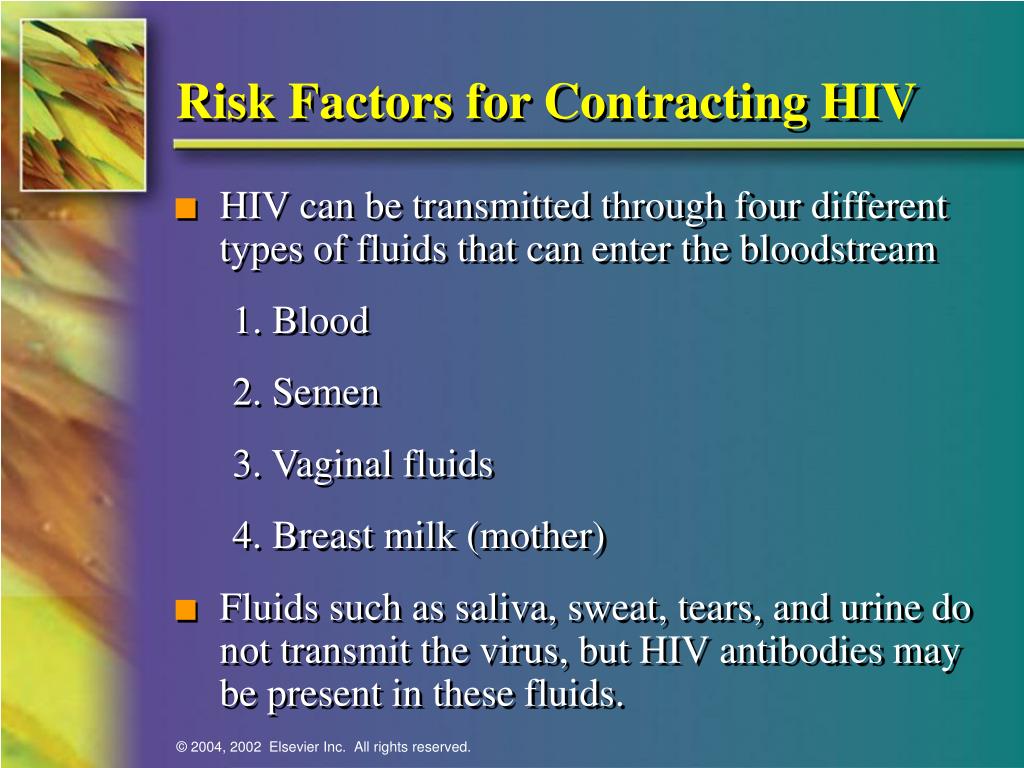 PPT - Medical Nutrition Therapy for Human Immunodeficiency Virus (HIV ...