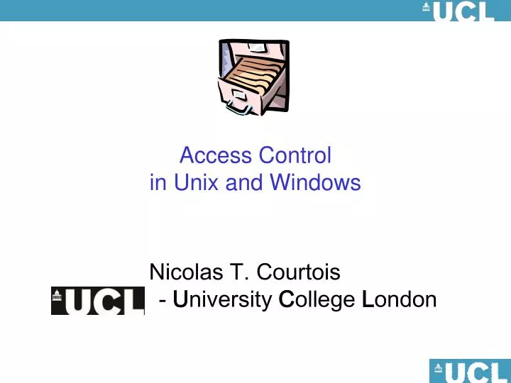 PPT - Access Control in Unix and Windows PowerPoint Presentation, free ...
