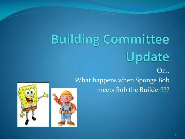 PPT - Building Committee Update PowerPoint Presentation, free download ...