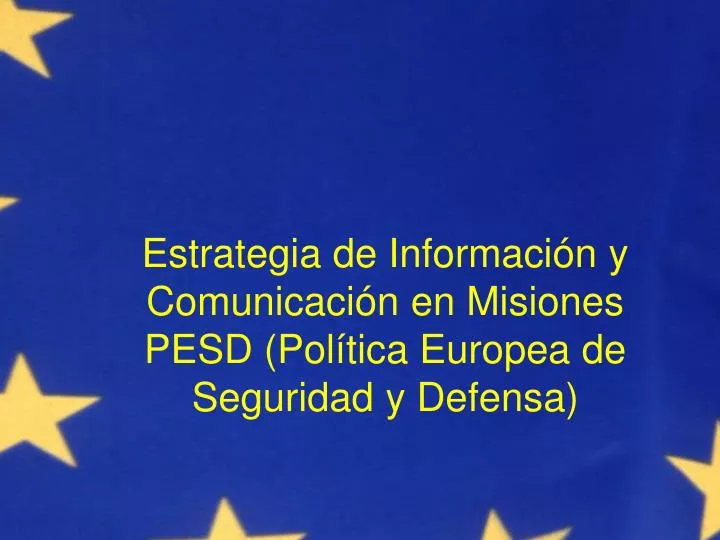 PPT - Communicating ESDP Civcom 22 septembre 2008 PowerPoint ...