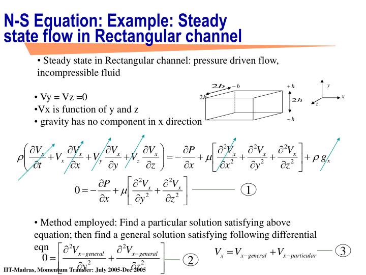 PPT - Navier-Stokes Equation PowerPoint Presentation - ID:4088793