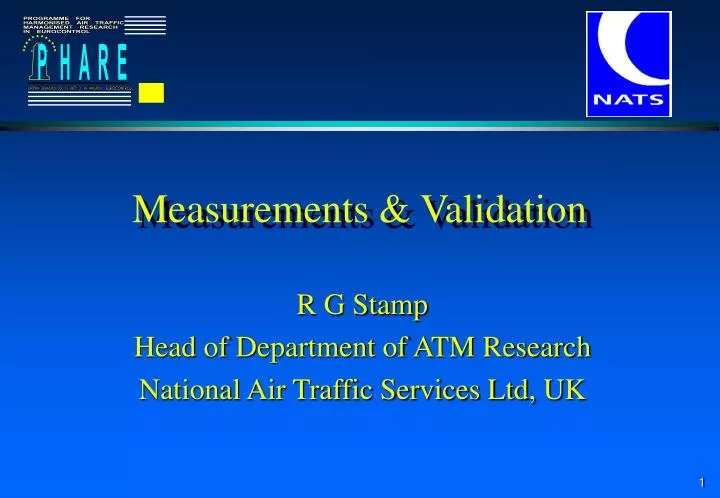 PPT - Measurements & Validation PowerPoint Presentation, free download ...