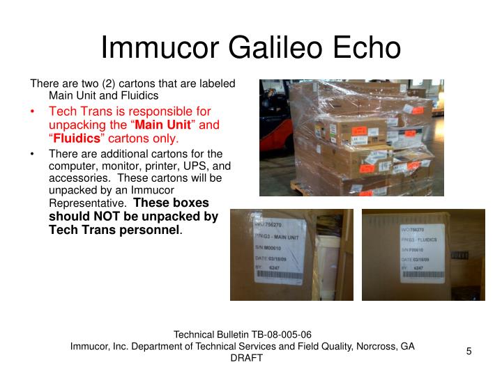 PPT - Immucor Galileo Echo PowerPoint Presentation - ID:4091136