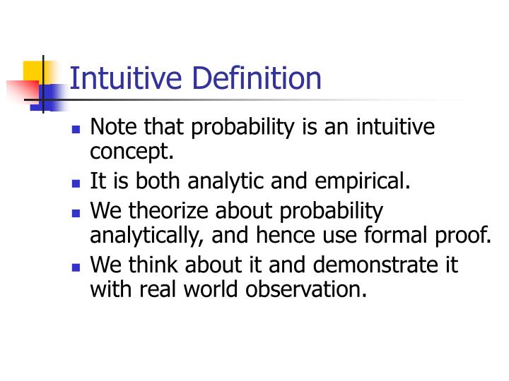 PPT - Probability – The Relative Frequency Definition PowerPoint ...