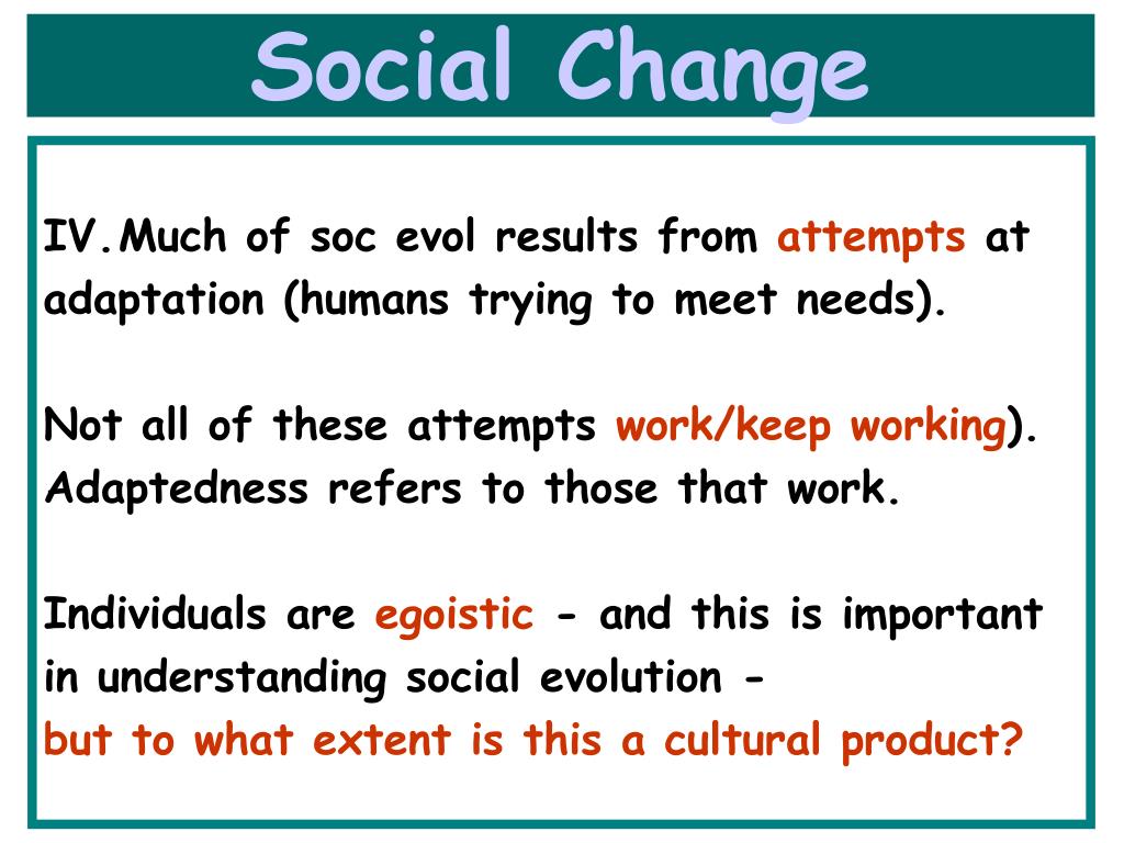 PPT - Social Change PowerPoint Presentation, free download - ID:4092037