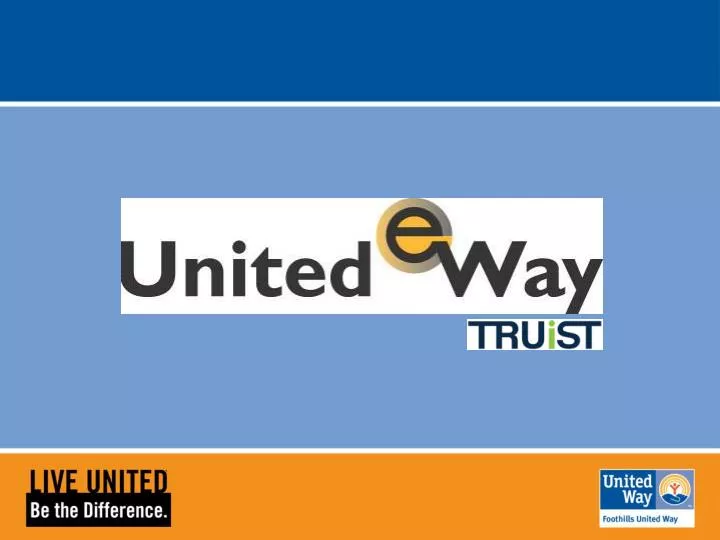 PPT - United eWay Truist PowerPoint Presentation, free download - ID ...