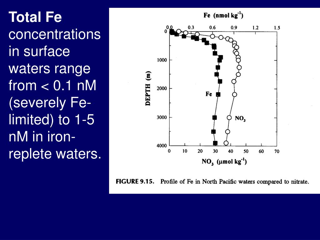 PPT - Marine Chemistry of Iron Ferric vs. Ferrous PowerPoint ...