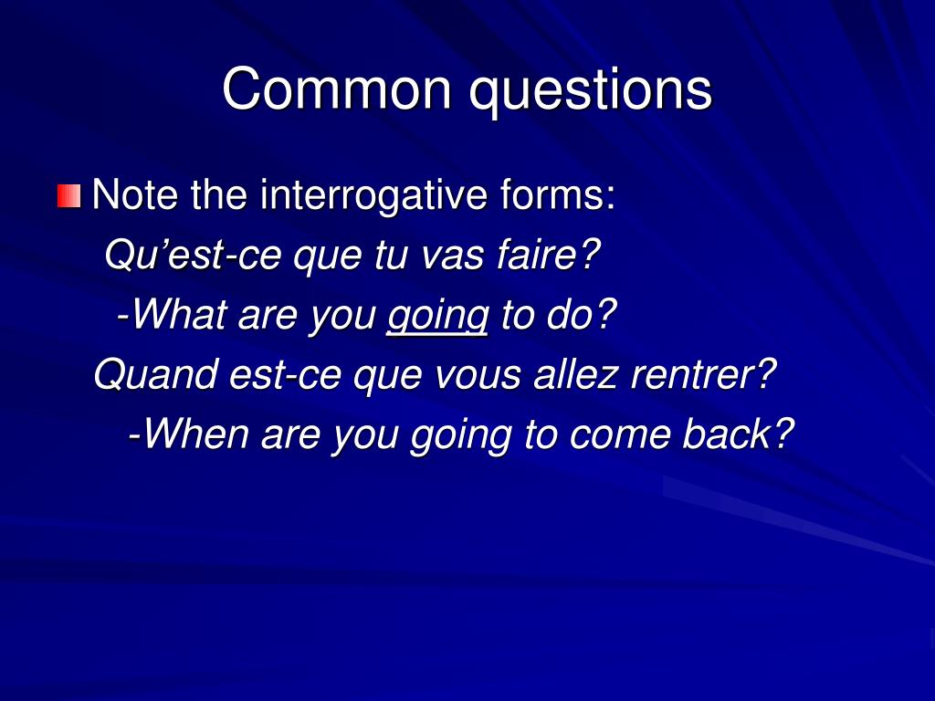 PPT - Le futur proche-The close future tense PowerPoint Presentation ...