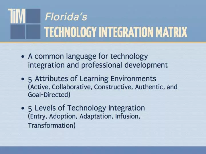 PPT - TIM Introduction PowerPoint Presentation, free download - ID:4095411