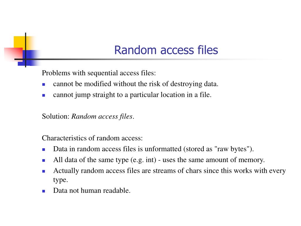 Ppt Cs1061 C Programming Lecture 19 Random Access Files Powerpoint Presentation Id4097590 5569