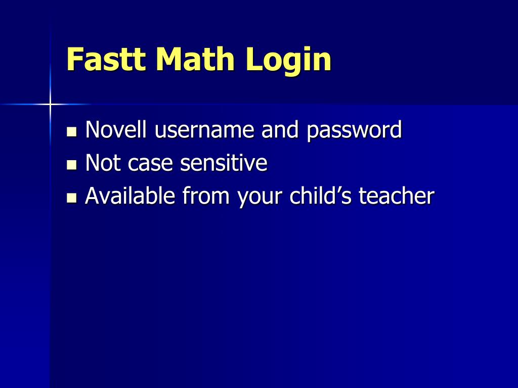PPT - Fastt Math PowerPoint Presentation, free download - ID:4097655