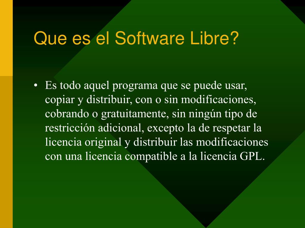 PPT - Cual es el impacto de Software Libre en las Instituciones ...