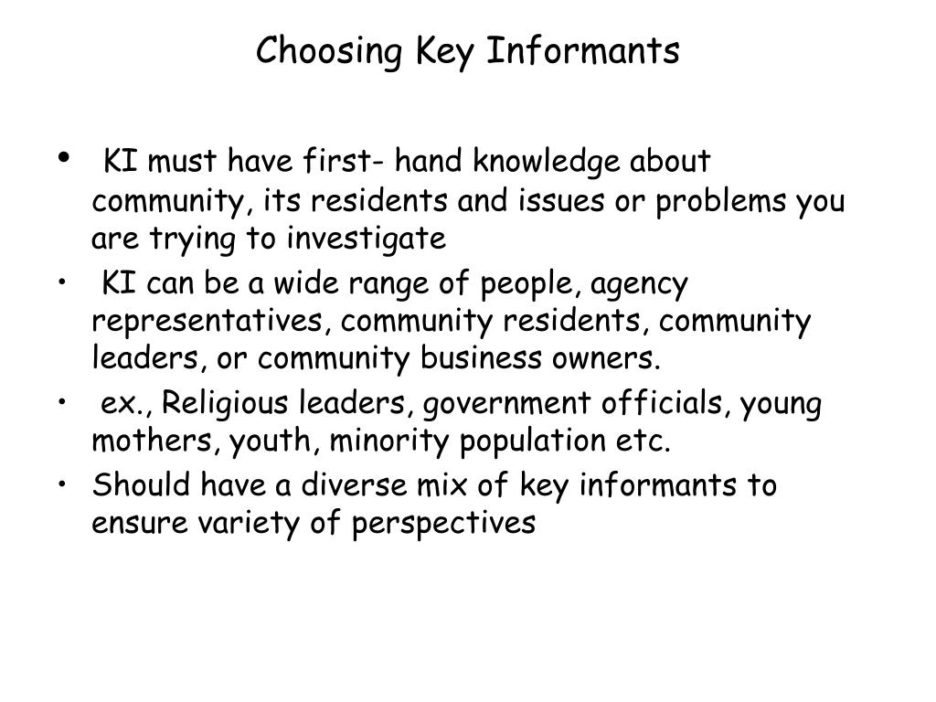 PPT - FOCUS GROUP DISCUSSION And KEY INFORMANT INTERVIEWS PowerPoint ... PPT - FOCUS GROUP DISCUSSION And KEY INFORMANT INTERVIEWS PowerPoint ...