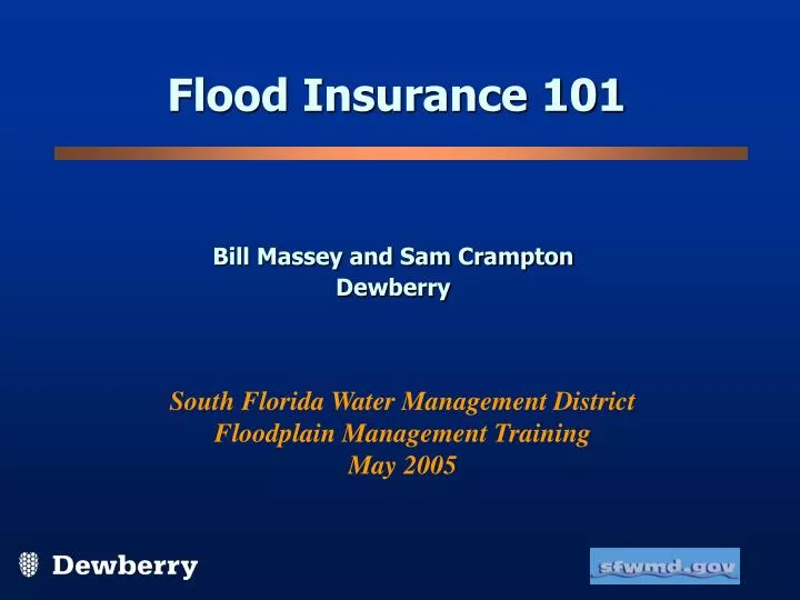 PPT - Flood Insurance 101 PowerPoint Presentation, free download - ID:4099449