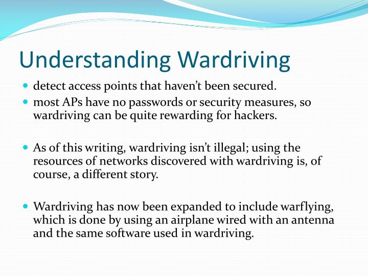 PPT - Hacking Wireless Networks PowerPoint Presentation - ID:4100305