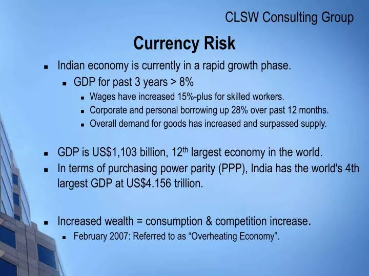 PPT - Currency Risk PowerPoint Presentation, free download - ID:4101917