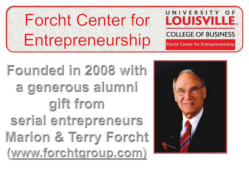 PPT - USASBE 2010 National Model Ph.D. Entrepreneurship Program ...