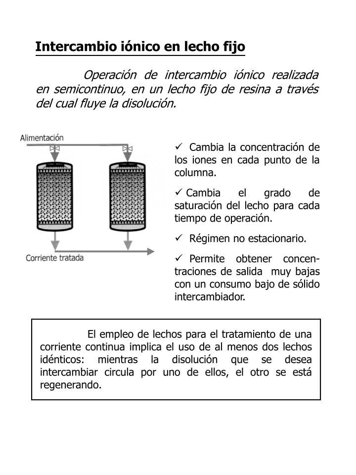 PPT - INTERCAMBIO IÓNICO PowerPoint Presentation - ID:4102521